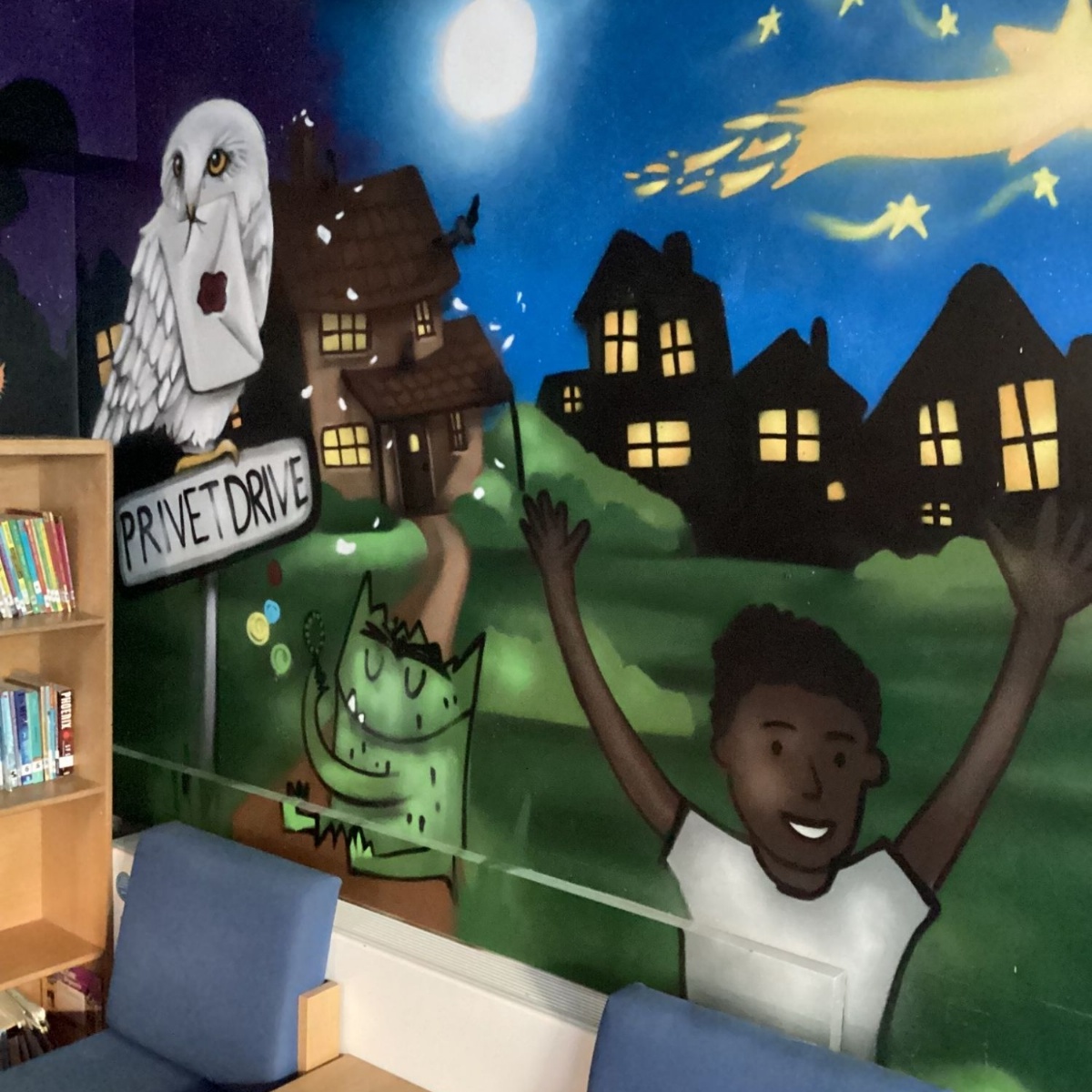 St John Rigby Catholic Primary School - New Library Murals